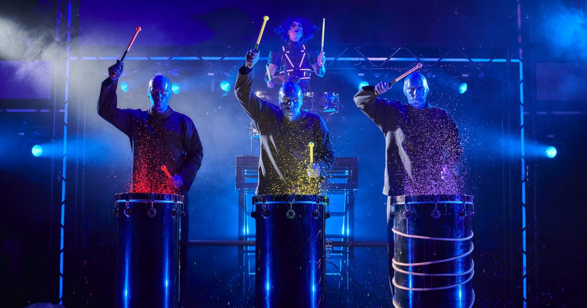 Blue Man Group - Auf Tour mit Bluevolution