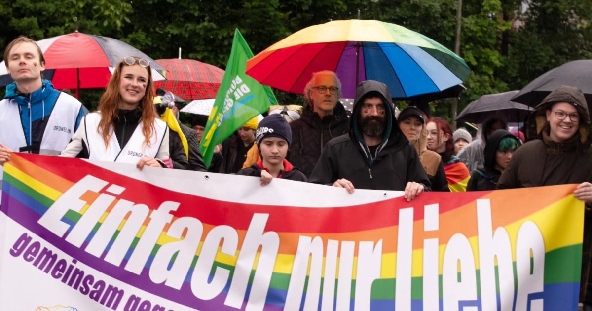 Premiere in Wasserburg - Der erste CSD in der Stadt am Inn